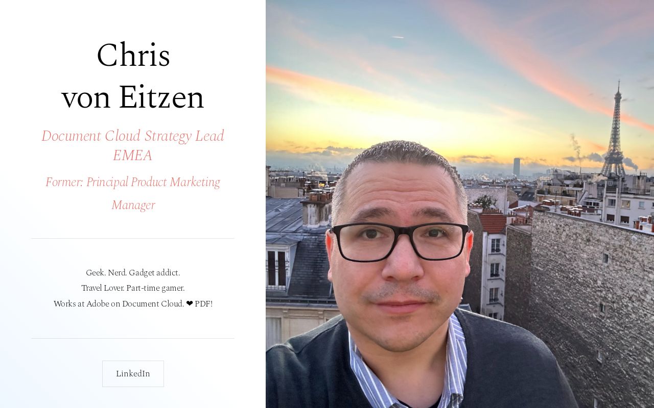 Chris von Eitzen - DigitalDownfall.com